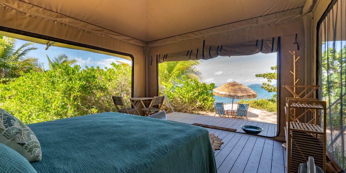 After 15 years, Dunk Island is finally open for overnight stays again ...