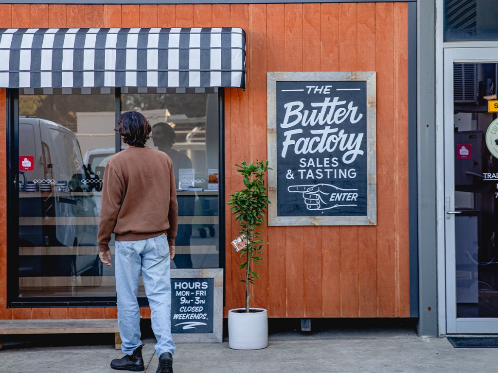 This artisan butter factory has just opened a 'butter cellar door ...