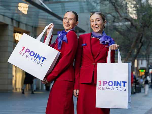 You can score a flight for just 1 point at Virgin's Velocity pop up