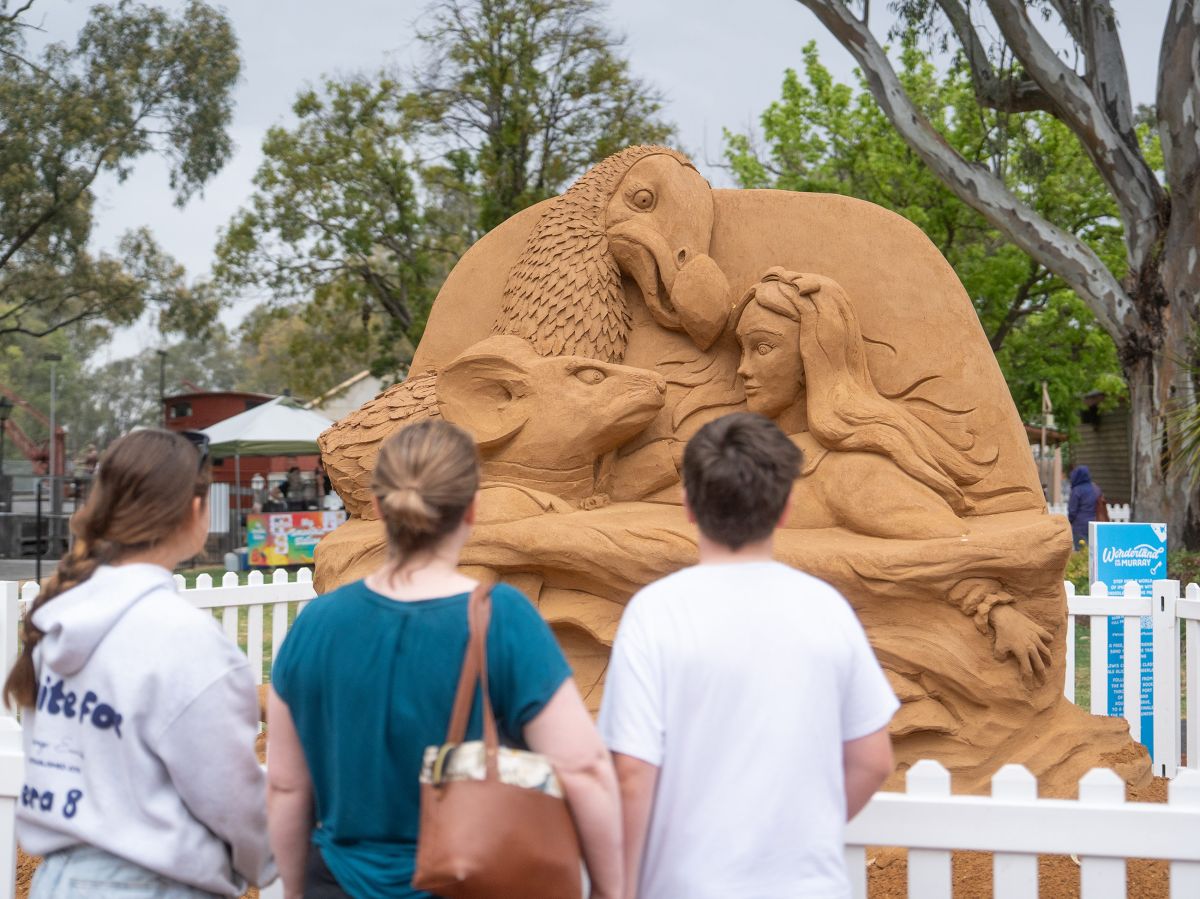 A 2.5km Alice in Wonderland sand trail by the Murray just opened