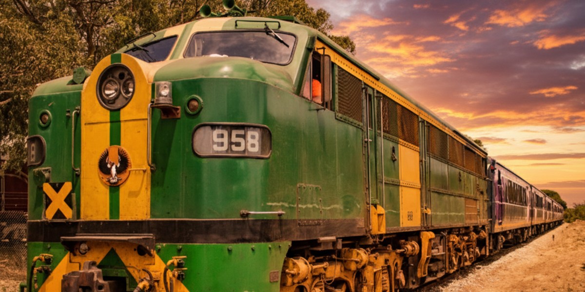 SteamRanger Heritage Railway is now running sunset trips